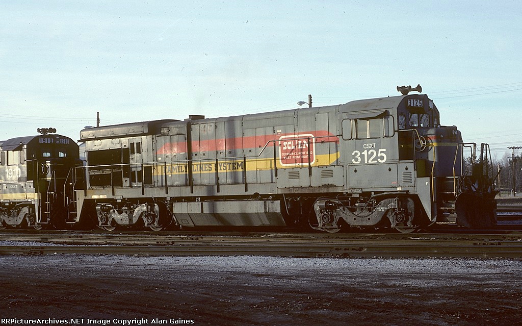 CSX B23-7 3125